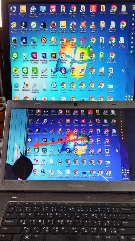 Notebook จอแตก Pantip