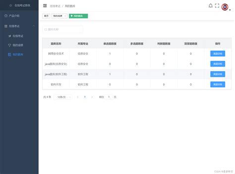 基于springboot vue的在线考试系统 源代码 数据库 7700字文档 079 基于springboot mybatis plus mysql vue在线考试系统 源码 数据库 csdn博客