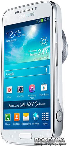 Мобильный телефон Samsung Galaxy S4 Zoom Sm C1010 Pure White фото