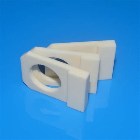 High Purity 99 Alumina Sheet Al2O3 Ceramic Insulation Plate With Hole