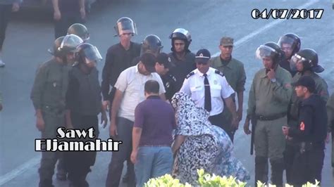 سلطات الاحتلال المغربية تمنع مواطنين صحراويين من ممارسة حقهم في التظاهر