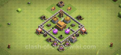 Farming Base Th3 Max Levels Hybrid Town Hall Level 3 Base Clash Of