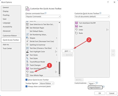 How To Undo In Microsoft Word Single Or Multiple Changes