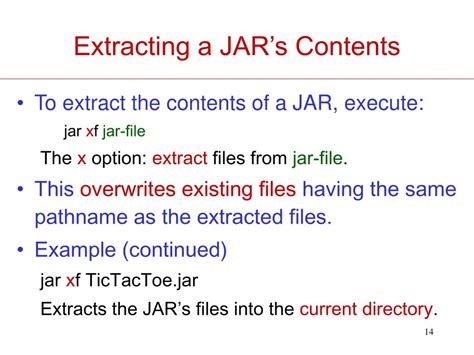 Ppt Jar Files Powerpoint Presentation Free Download Id3385476