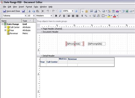 Kb32810 How To Display The Dynamic Date Range For A Report In