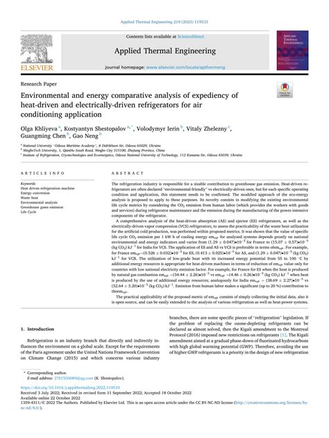 Pdf Environmental And Energy Comparative Analysis Of Expediency Of