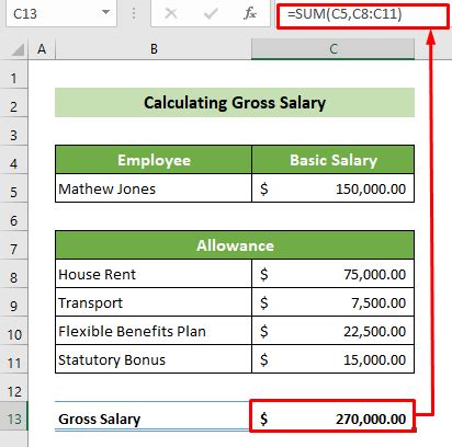 Excel Salary Sheet Formulas How To Choose The Best Template Earn And Excel