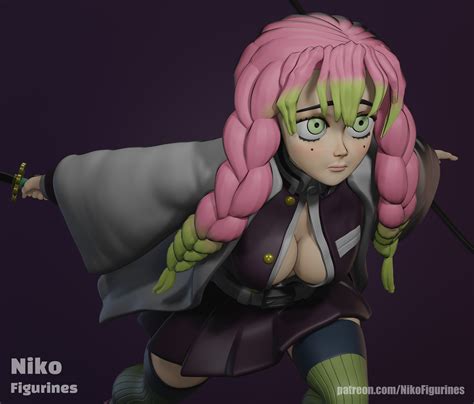 Файл 3d Мицури Канродзи Убийца Демонов Первая Форма・Модель для печати в 3d скачать・cults