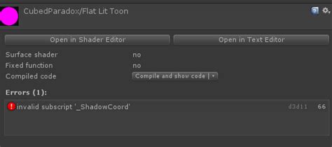 shader error needs reimport after playmode everytime d