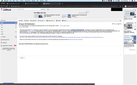 how to configure event notifications in s3 bucket on aws