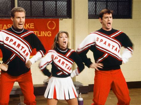 Before Cheer The Most Famous Cheerleaders Were The Spartans Starring Will Ferrell And Cheri