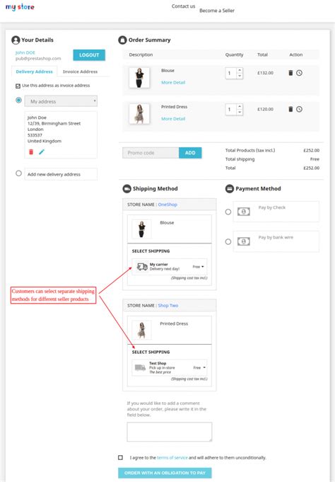 Prestashop One Page Checkout Single Page Checkout Feature