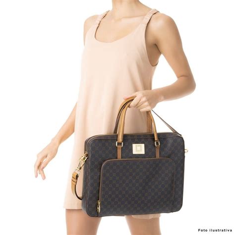 Bolsa Grande Luz Da Lua 10005594 Luz Da Lua Marrom Compre Agora