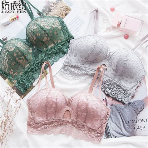 Jyf Brand 2017 New Sexy Lace Women Wire Free Underwear Set Romantic