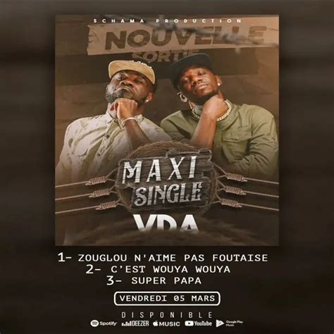 VDA Zouglou N aime Pas Foutaise mp3 Télécharger Audio show2babi