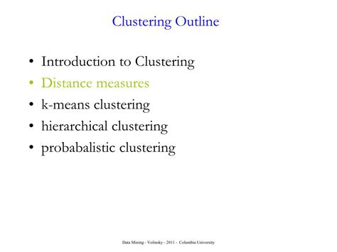Ppt Topic 6 Clustering And Unsupervised Learning Powerpoint