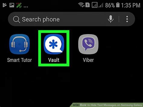How To Hide Text Messages On Samsung Galaxy With Pictures