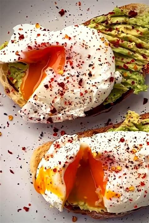 Poached Eggs And Avocado On Toast Recipe
