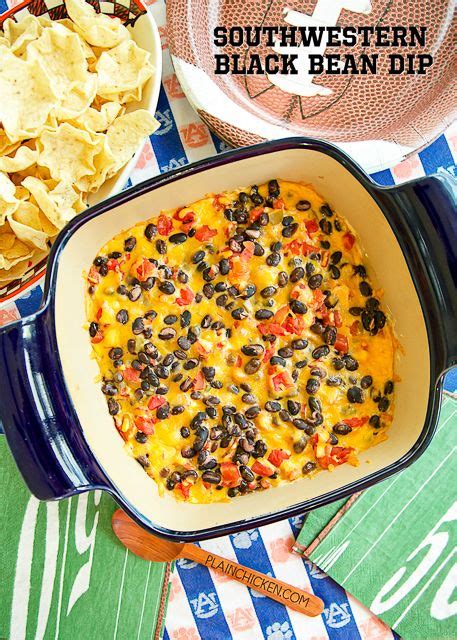 Southwestern Black Bean Dip Football Friday Plain Chicken Bloglovin