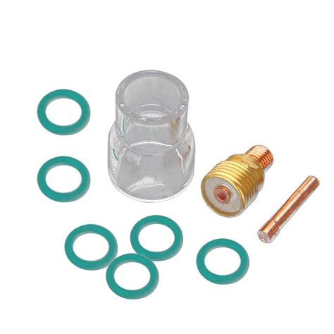 10 Pieces Tig Torch Kit Stubby Gas Lens Welding To Grandado