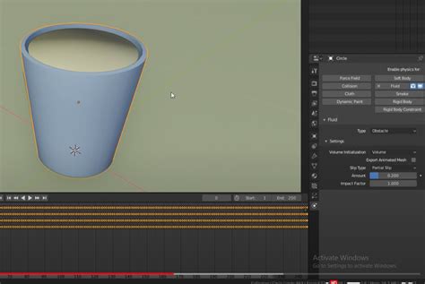 Animation Water Simulation How To Make Water Spill Difference Between 2 8 Version And 3 6