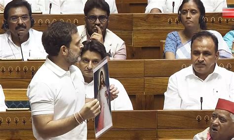 Rahul Gandhi Seeks Discussion On Neet In Ls Opposition Walks Out