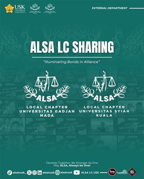Alsa Lc Sharing Hello Alsaians External Department Proudly Present