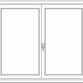 Descarga Gratuita Del Bloque AutoCAD Ventanas Corredera En Planta