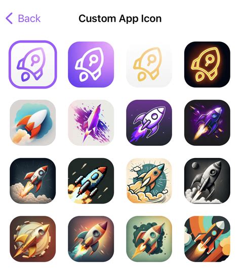 自力hzlzh on Twitter 更新后续 LockLauncherApp 全新 12 个图标已上线均由 midjourney