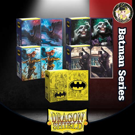 Dragon Shield Batman Series Art Sleeves Standard Size Shopee Thailand