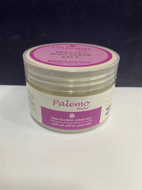 Dead Sea Body Scrub Salt Palemo Mar Dead Sea Products