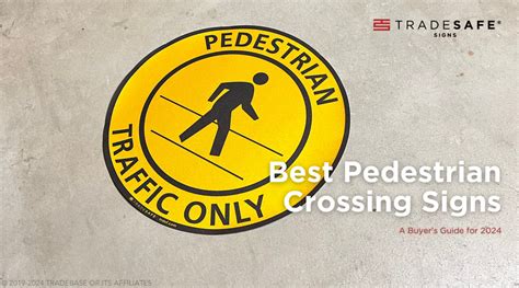 Pedestrian Crossing Signs A Buyers Guide Tradesafe