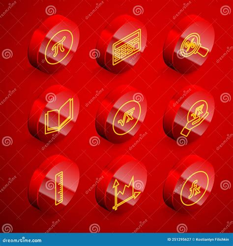 Set Line Pi Symbol Calculator Magnifying Glass With Percent Open Book Square Root Of X Glyph