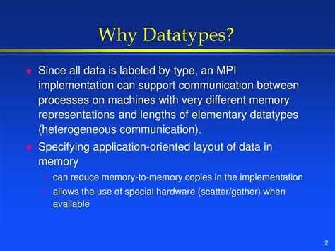 ppt mpi datatypes powerpoint presentation free download id 3094174