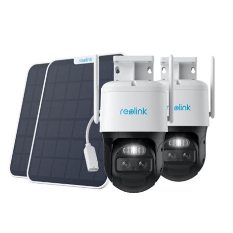 Value Bundle Reolink Trackmix Battery 2 Cameras And 2 Solar Panels