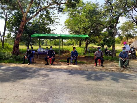 နွားထိုးကြီးမြို့နယ်တွင် ကိုဗစ် ၁၉ ရောဂါ ကာကွယ်ထိန်းချုပ်နိုင်ရေးအတွက