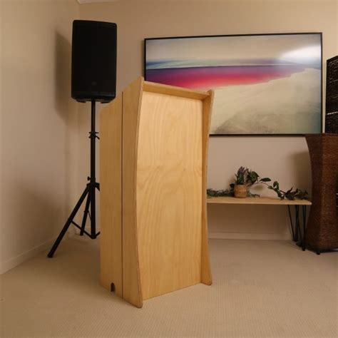 The Speaker Folding Portable Lectern Haworth Woodworking