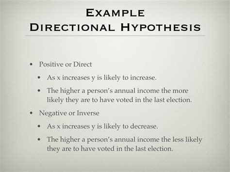 09 Hypotheses Presentious 09 Hypotheses Presentious