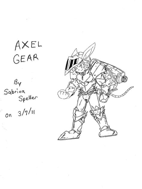 Axel Gear Rocket Knight By Kiwikiss