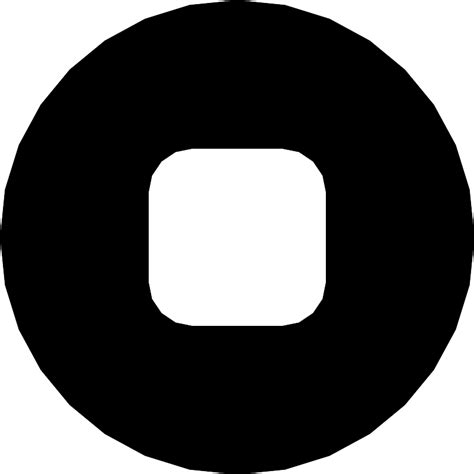 Stop Circle Fill Vector SVG Icon SVG Repo