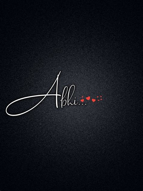 3211 Abhi Name Dp For Whatsapp And Instagram 4k Images