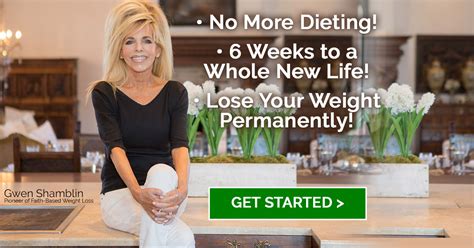 Weigh Down Gwen Shamblin Lara Founder Lose Weight Forever