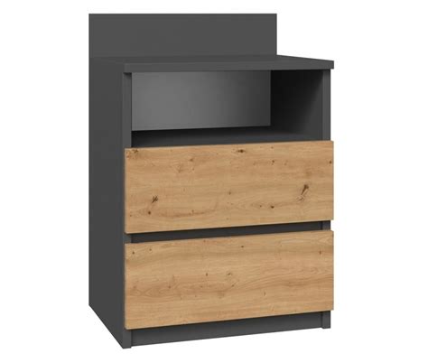 Szafka Nocna Malwa M1 Antracyt Artisan