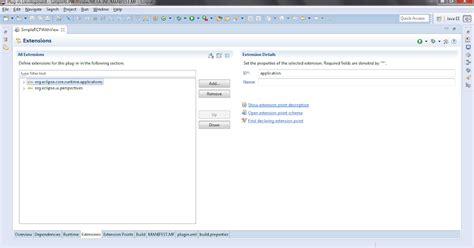 Advanced Tutorials Adding A View In RCP Application