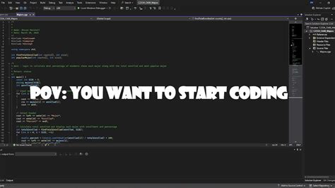 Pov You Want To Start Coding Youtube