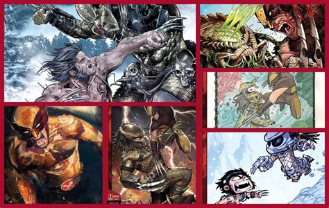 See All Nine Wolverine Vs Predator 1 Covers • Aipt