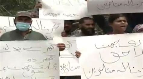 Karachi Police Detain Multiple For Protesting Against Gujjar Nullah