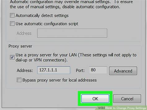 Ways To Change Proxy Settings WikiHow