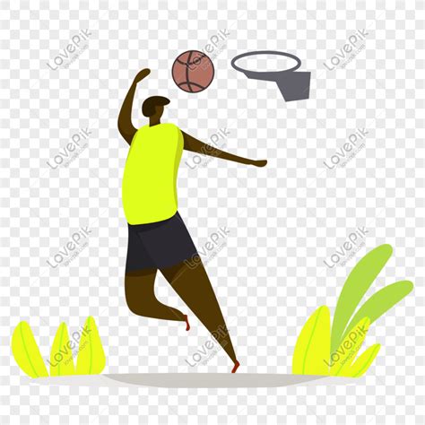 농구 경기 Png 일러스트 무료 다운로드 Lovepik