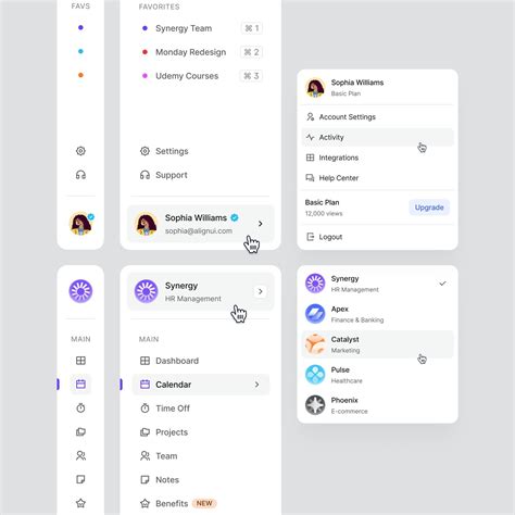 sidebar navigation web design sidebar ui design principles ux design principles